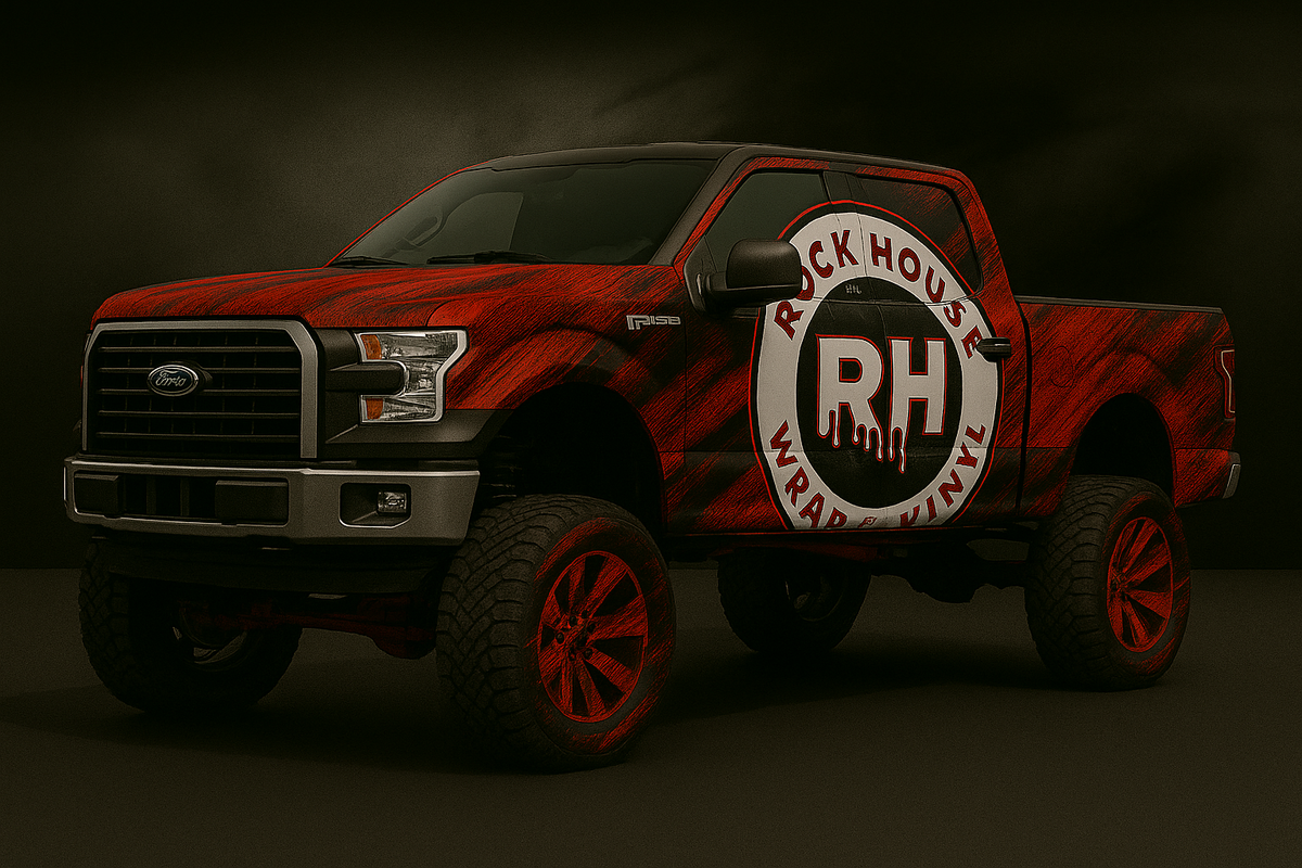 Pick-Up - Custom Graphics – Rock House Wrap & Vinyl