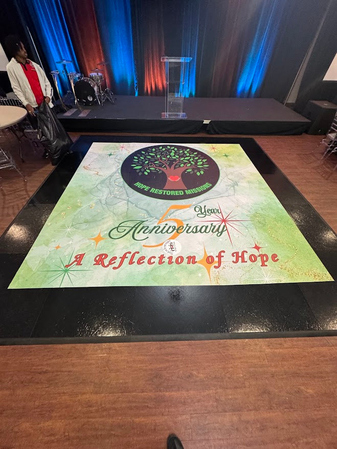 INDOOR FLOOR WRAP – Rock House Wrap & Vinyl